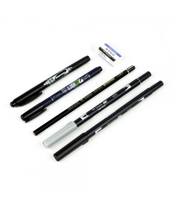 Calligraphy set - Tombow Set - Kwadron Tattoo Needles and Supplies