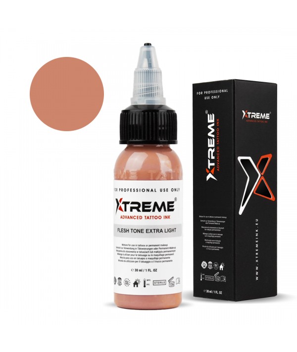 Xtreme Ink - Flesh Tone Extra Light - 30ml (Reach 2023) - Kwadron ...