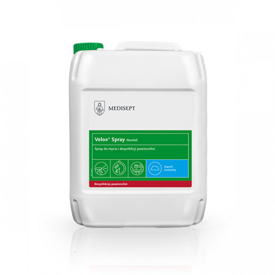 Surface disinfectant MEDISEPT Velox Spray Neutral 5L