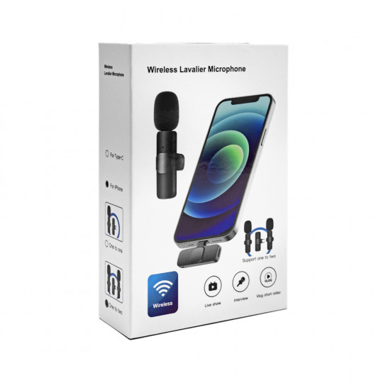 Wireless Microphone Set for Smartphone