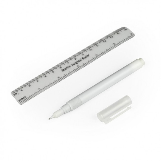 Sterile measure - ruler + Marker