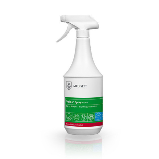 Surface disinfectant MEDISEPT Velox Spray Neutral 1L